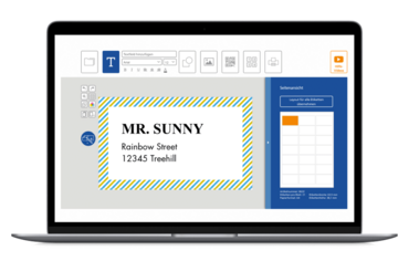 Etichette A4 staccabili, 10304